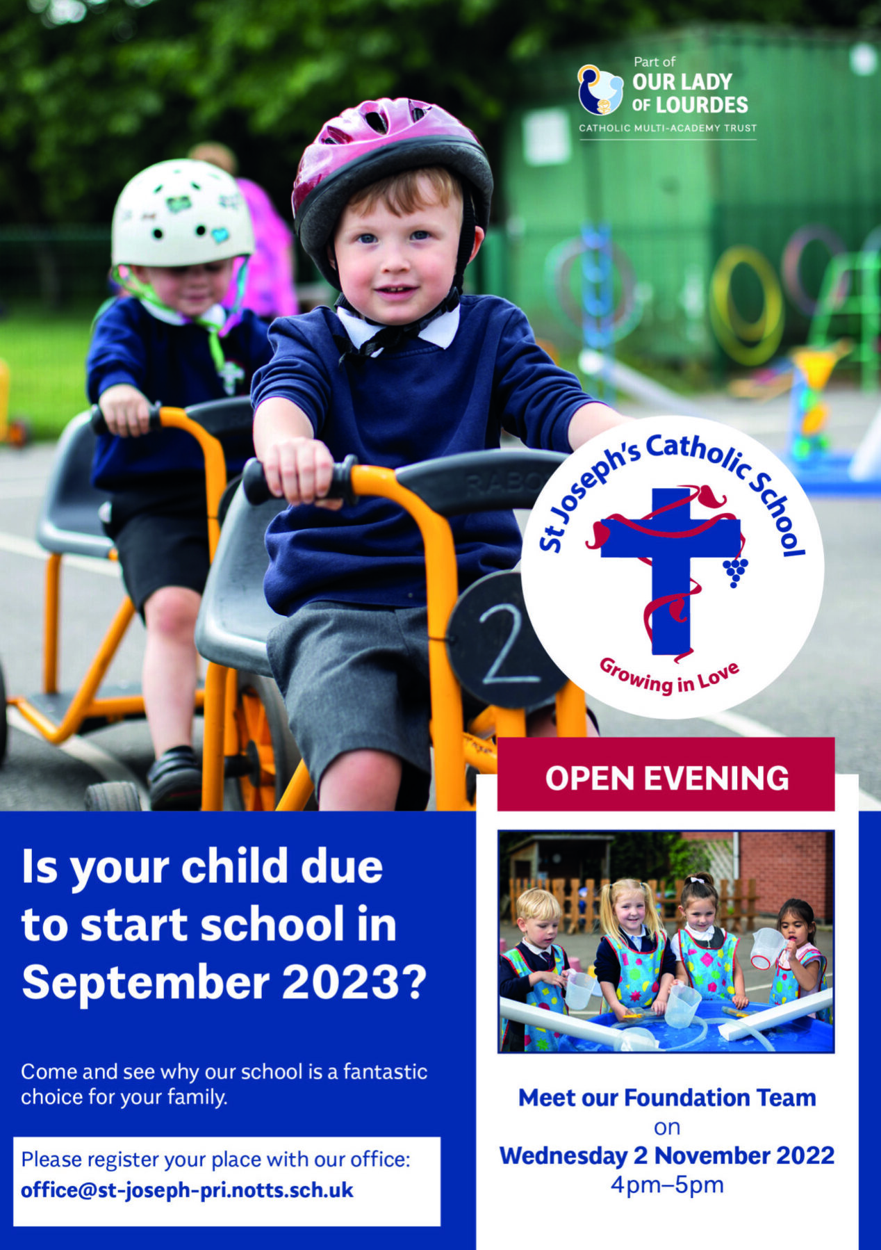 - St Joseph's Catholic Primary and Nursery School - Boughton